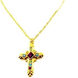 Premier Designs | Jewelry | Premier Designs Dominique Cross Necklace ...